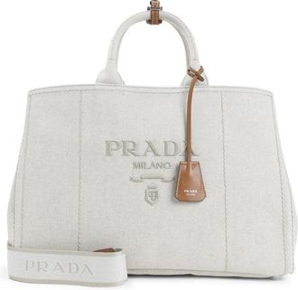 Prada Hobo Bags - Structured Shopper Bag With Versatile Detachable S - Gr. unisize - in Beige - für Damen
