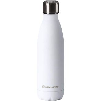 ENERGETICS Energetics Unisex - Erwachsene Trinkflasche-296481 Trinkflasche, White, 0,50