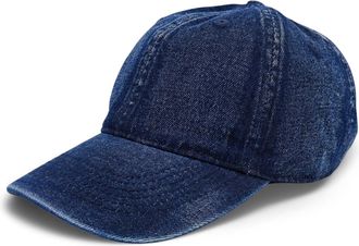 styleBREAKER Jeans Baseball Cap Unisex | Denim Basecap mit Verstellbarer Schnalle | 6-Panel Cap mit Gebogenem Schirm & Luftl&ouml;chern | Atmungsaktive Baumwoll-M&uuml;tze f