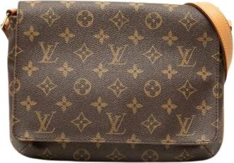 Louis Vuitton Pre-owned Musette Tango Monogram Shoulder Bag - Femme - Pre-owned - Brun - Taille: ONE Size