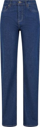Urban Classics Damen Jeanshose Ladies Straight Fit Denim, Damen Jeanshose mit gerader Passform, Gr&ouml;&szlig;en 26-36