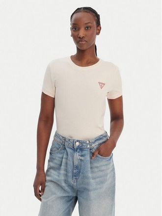 Guess T-Shirt W2YI44 J1314 Orange Regular Fit