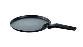 Rohe Germany Crêpepfanne Henry aus Aluminium in der Farbe Schwarz, Durchmesser: 26cm, 216291-26