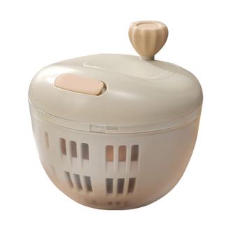 Generico Obstwaschsch&uuml;ssel: Rutschfestes Gem&uuml;sesieb, rotierendes Werkzeug f&uuml;r Salate, Reiniger f&uuml;r knusprige Produkte, tragbares K&uuml;chenzubeh&ouml;r | Rutschfestes O