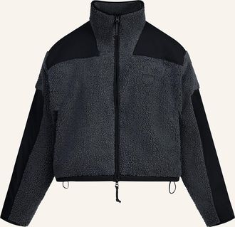 SKIMS Skims Lounge-Fleecejacke Teddy grau