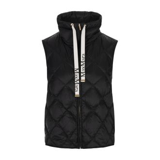 Max Mara Schwarzer Daunenmantel f&uuml;r den Winter - - Jackets - Damen - Schwarzk - 2XS