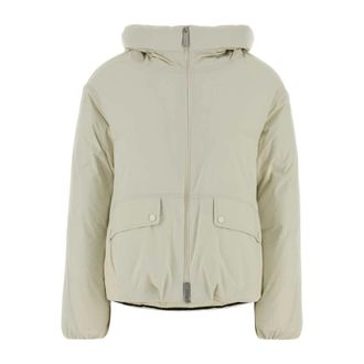 Herno Nylon Daunenjacke - - Jackets - Damen - Wei&szlig; - XS