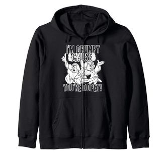 Disney Snow White Grumpy Weil du d&auml;mlich bist Kapuzenjacke