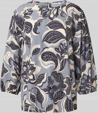 Comma Blusenshirt aus Viskose mit 3/4-Arm