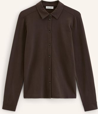 Marc O'Polo Marc Opolo Jersey-Poloshirt braun