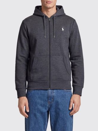 Polo Ralph Lauren Kapuzenjacke aus Baumwollmischung mit Pony-Logo