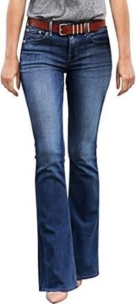 Generic Jogging Femme en Maille Jeans Cotelé Militaire Droite Décontracté Jaune Jersey Battle Extra Agneau Decontracte Sapin Trou Electrique Delavé 27 Legging