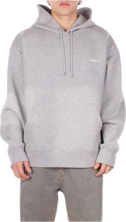 Carhartt Work in Progress Homme, Sweatshirts et sweats &agrave; capuche, Gris, Taille: L Hooded Alda Sweat