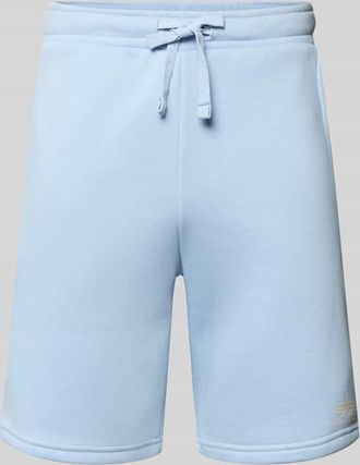 Alpha Industries Shorts mit Eingrifftaschen und Logo-Print