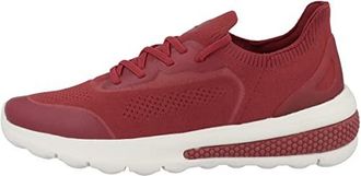 Geox Baskets D Spherica Actif pour Femme, Rouge foncé., 40 EU