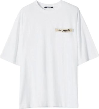 Jacquemus Homme, Tops, Blanc, Taille: M Tsm00643Aj00289 1NJ