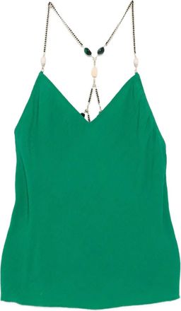 BA&SH haut à détail de chaîne - Vert