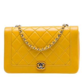 Chanel Sac bandouli&egrave;re Pre-owned - Femme - Pre-owned - Jaune - Taille: ONE Size