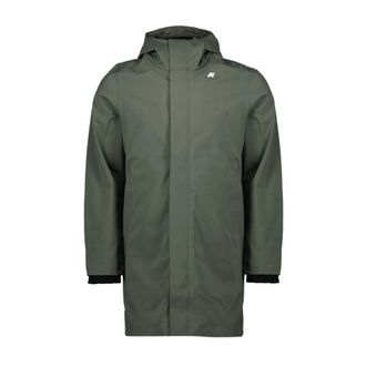 K-Way Homme, Manteaux, Vert, Taille: L Thomas Bonded Parka