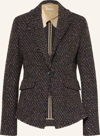 Lilienfels Lilienfels Boucl&eacute;-Blazer blau