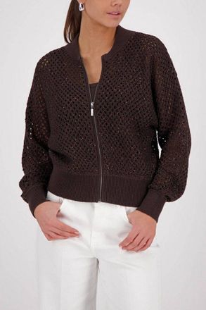 Monari Rundhalspullover 410388 Waschbar