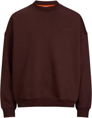 Gertrude Sweatshirt large en coton m&eacute;lang&eacute;