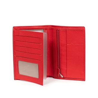 Pellet Portefeuille européen 2 Volets - Compatible Cartes de crédit, CNI, permis de Conduire, Passeport et Carte Grise - pour Femme - Collection Confort - Fr