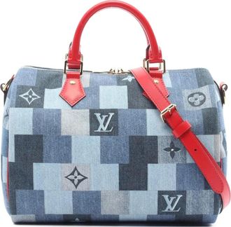 Louis Vuitton sac à main Speedy Bandoulière 30 (2019) - Bleu