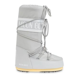 Moon Boot Icon Nylon Schneestiefel - - Shoes - Damen - Grau - 42 EU