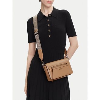 DKNY Handtasche DKNY Bryant Ave Md Flap C R42E3E21 Braun