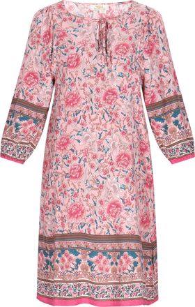 Usha Kleid Frauen hellrosa mehrfarbig