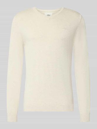 s.Oliver Red Label Pullover mit Logo-Stitching