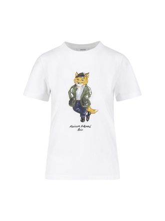 Maison Kitsun&eacute; T-Shirt Weekend Fox