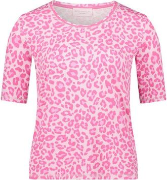 Betty Barclay Kurzarmshirt Damen mit Rippenstruktur (1-tlg)