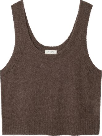 American Vintage D&eacute;bardeur Bodyrow Cachemire et Laine American Vintage