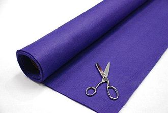 CRS Fur Fabrics 3 mm dickes Acryl Filz Filz Craft Poker Stoff lila Material