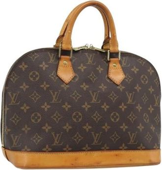 Louis Vuitton Pre-owned Alma Hand Bag - Femme - Pre-owned - Brun - Taille: ONE Size