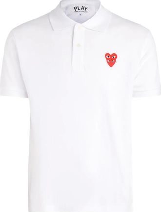 Comme Des Gar&ccedil;ons Homme, Tops, Blanc, Taille: S Polo