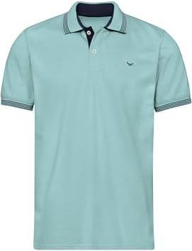 Trigema 627621125 Polo, Bleu glacé, 4XL Hommes