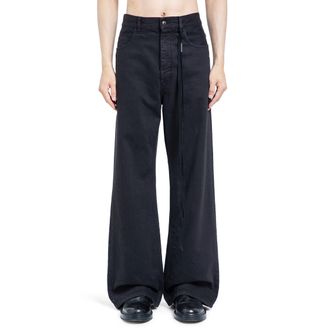 Ann Demeulemeester Modest 5 Pockets Relaxed Flared Trousers
