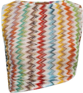 Missoni Femme, Tops, Multicolore, Taille: 40 FR Haut Zig-zag