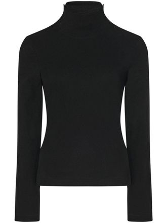 Rosetta Getty haut à col roulé - Noir