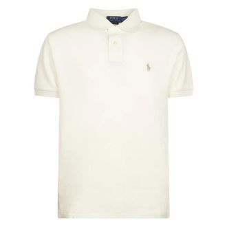 Polo Ralph Lauren Sskccmslm1 Kurz&auml;rmeliger Strick - - Tops - Herren - Beige - S