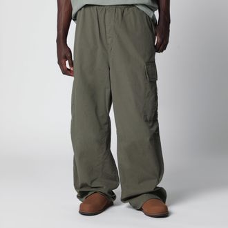 Carhartt Work in Progress Cargohose Mandler aus milit&auml;rgr&uuml;nem Baumwollpopeline