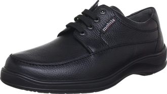 Mephisto Mobils EZARD SPORTCALF 200 Black P1569946, Herren Schn&uuml;rhalbschuhe, Schwarz (Black SPORTCALF 200), EU 45.5 (UK 10.5)