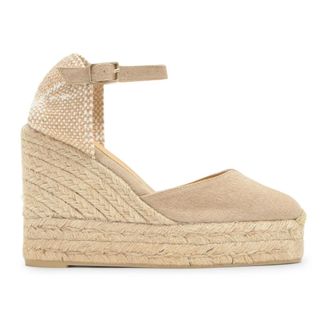 Castaner Femme, Chaussures, Beige, Taille: 41 EU Chiarita Wedge Espadrille
