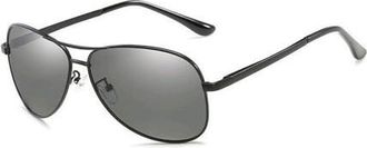 Generic Lunettes de soleil polarisées photochromiques 2026 pour homme et femme - Style vintage - En métal - Changement de couleur - UV400, A1, Taille unique