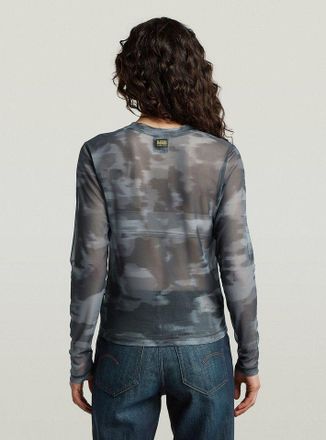 G-Star T-Shirt Motion Camo Slim-T-Shirt