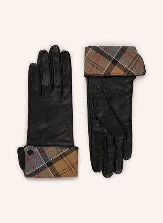Barbour Lederhandschuhe Lady Jane schwarz