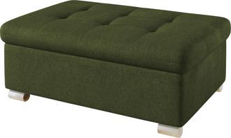 Mirjan24 Hocker Niko gro&szlig; Sitzhocker Polsterhocker Sitzbank Fu&szlig;bank Pouf Farbauswahl (Maya 07)